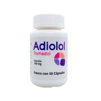 TRAMADOL ADIOLOL GENERIC 100 MG 50 CAPS - RX PAIN MEDICINE - Buy RX ...
